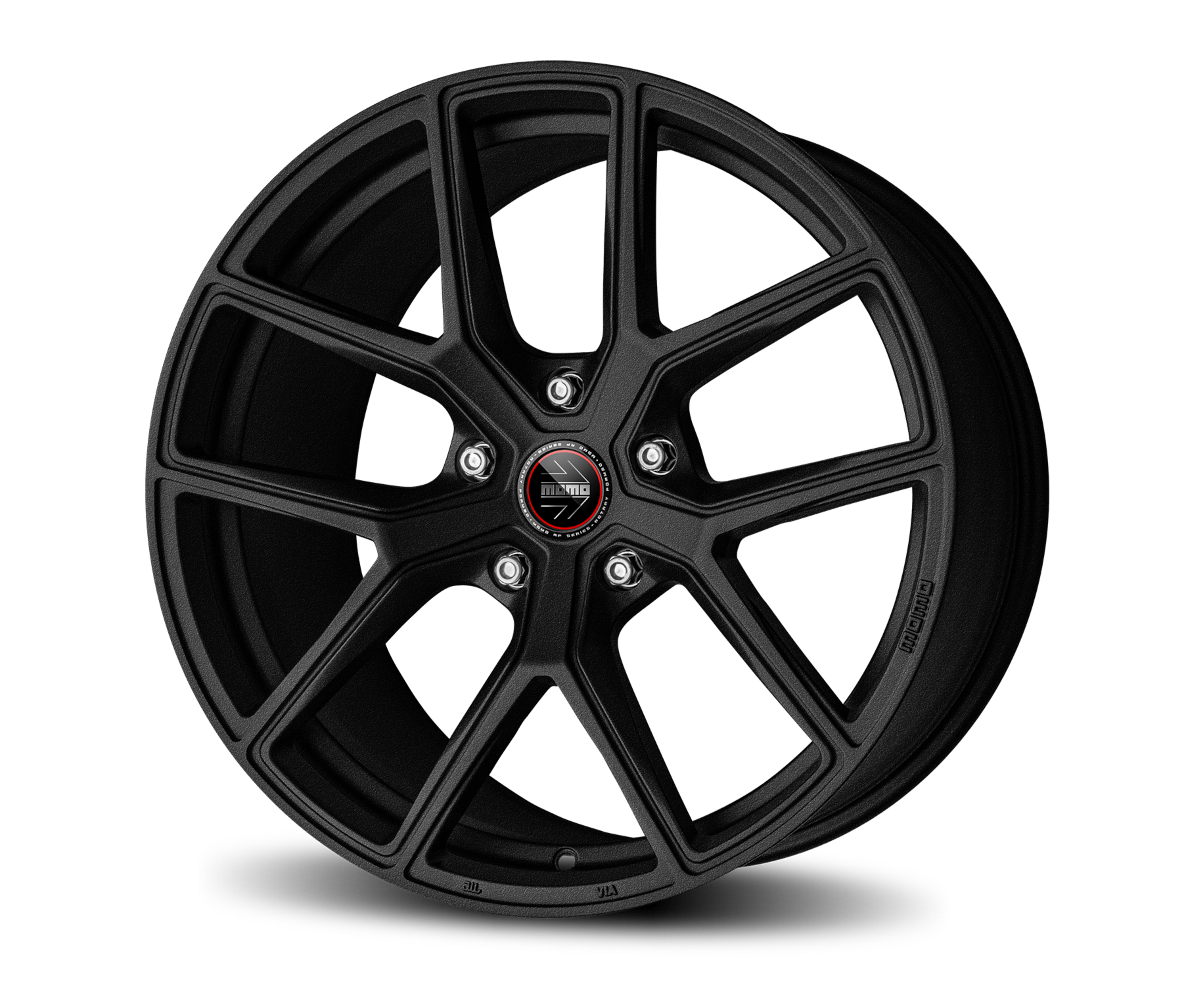 MOMO RF-01 SANDBLAST BLACK Alumiinivanteet 8x18" 5x112 ET38 Ø66.6 ...