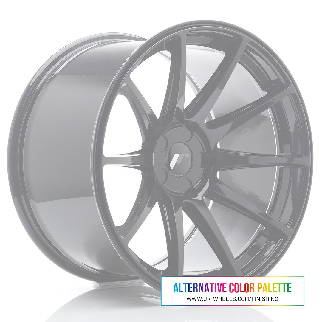 JR Wheels JR11 Alumiinivanteet BLANK 11x19" ET? Ø72.6 | Nettivanne.fi