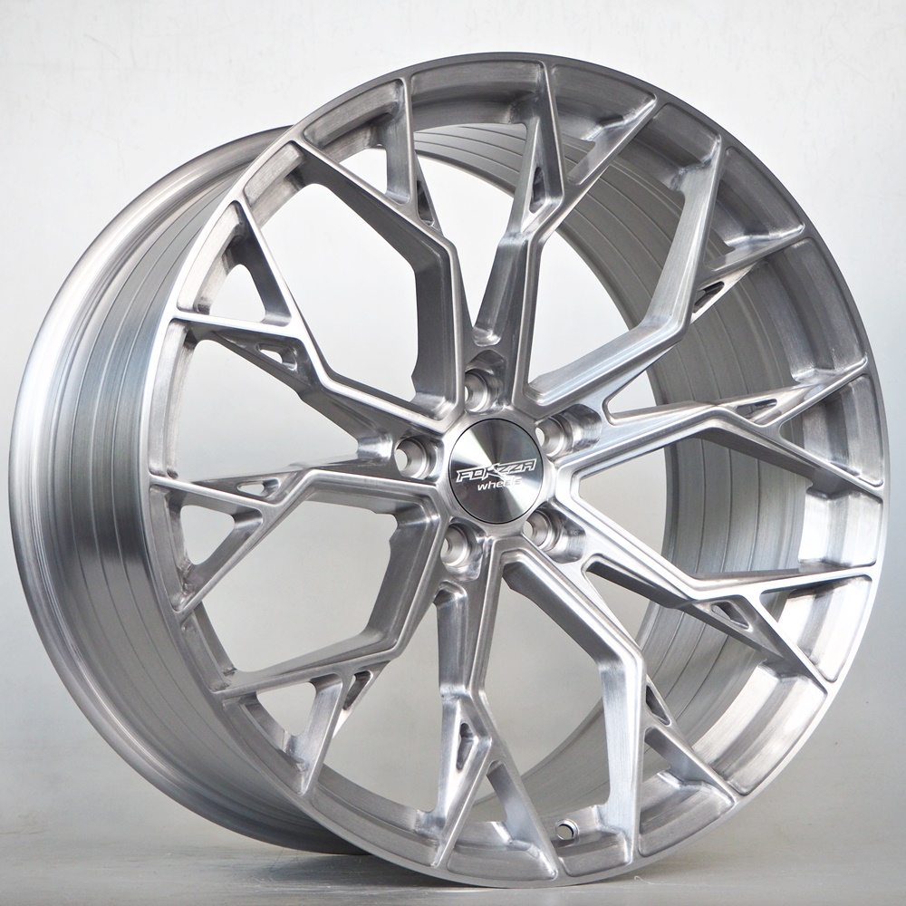 FORZZA TITAN BRUSHED ALUMINIUM SARJA 9/10.5x20.0" 5x112 ET35/40 Ø66.5 ...