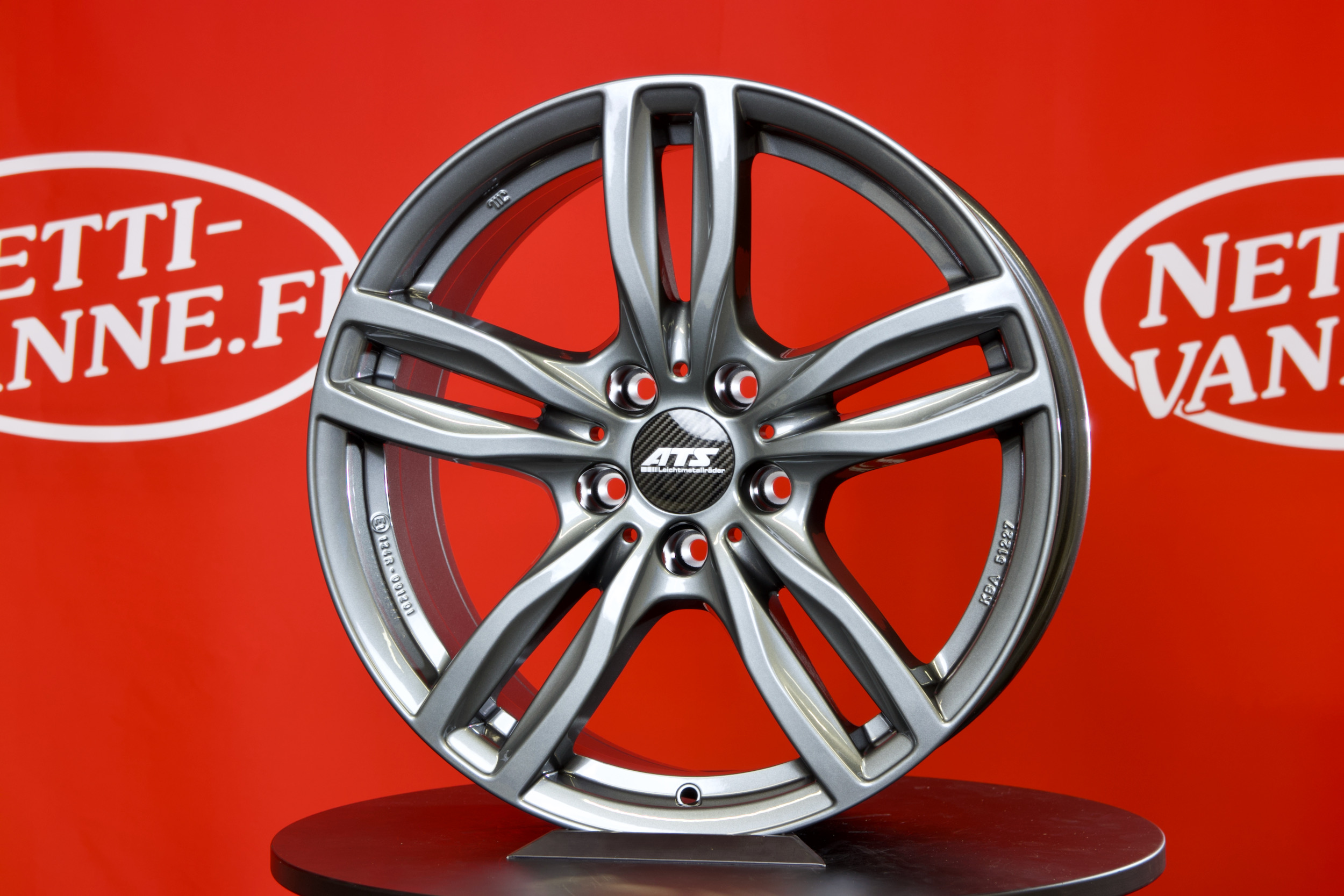 ATS Evolution G.Grey Alumiinivanteet 9x19" 5x120 ET18 Ø74.1 | Nettivanne.fi