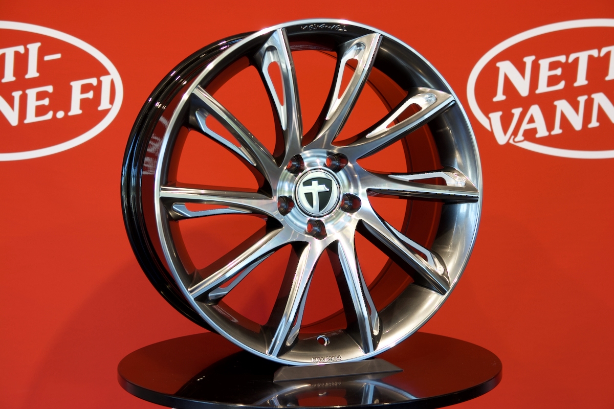 Tomason TN24 Alumiinivanteet 8.5x19" 5x108 ET45 Ø72.6 | Nettivanne.fi
